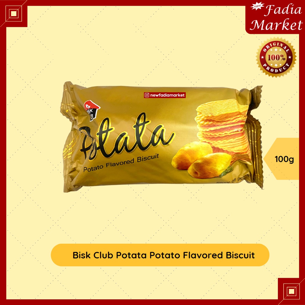 Jual Bisk Club Pran Potata Potato Flavored Biscuit Biskuit Rasa Kentang ...
