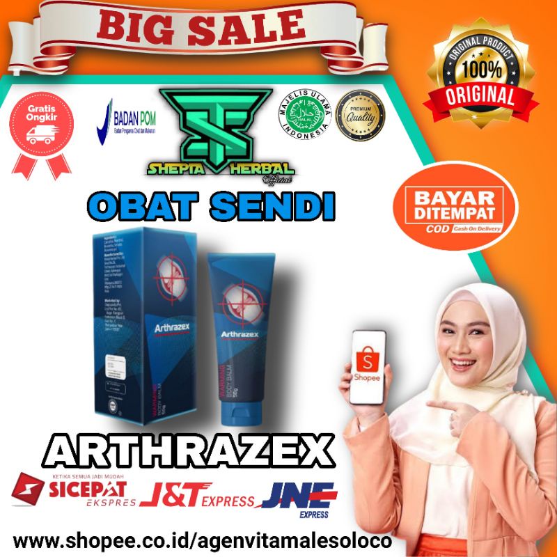 Jual ARTHRAZEX GEL ASLI OBAT NYERI SENDI TULANG YANG KAKU - ARTHRAZEX ...