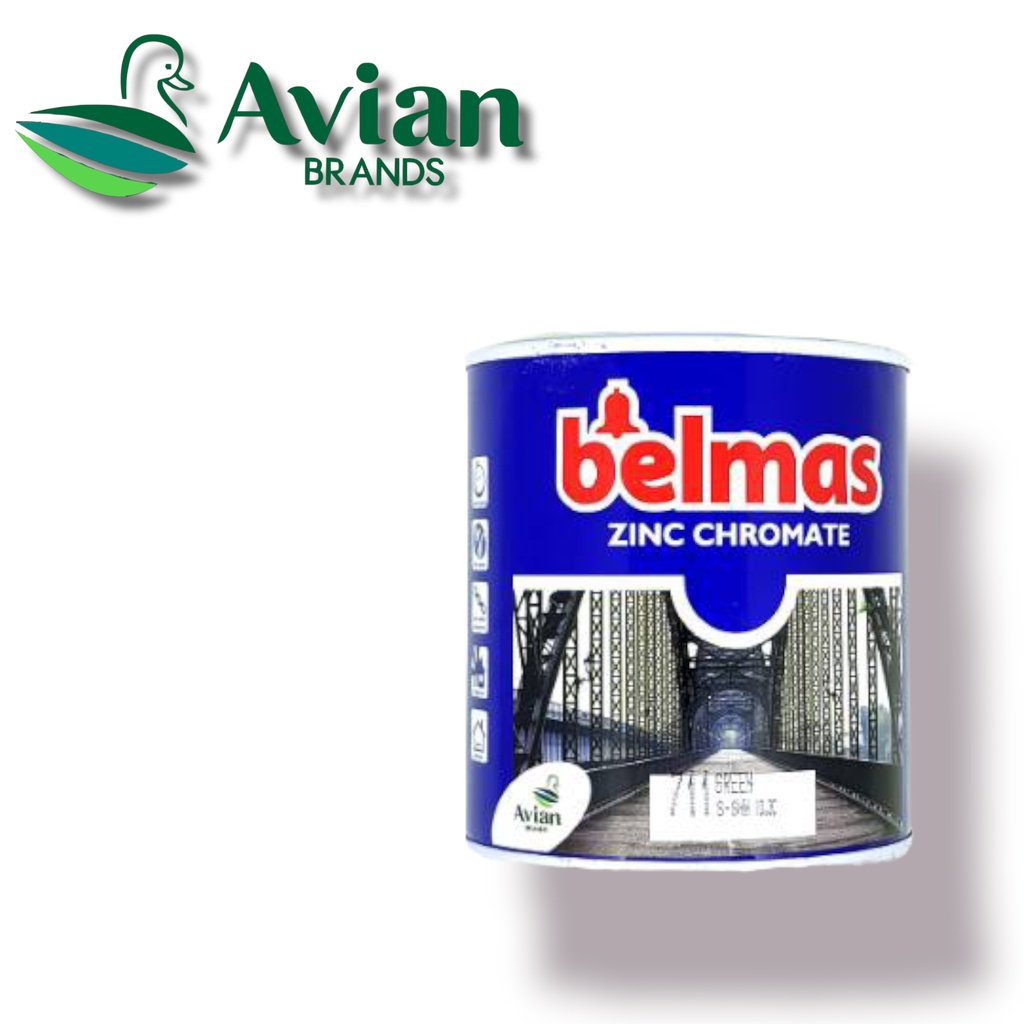 Jual MENI BESI MANY BESI BELMAS 1 KG. ZINC CHROMATE. CAT ANTI KARAT ...