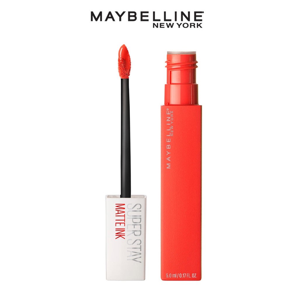 Jual Maybelline Super Stay Matte Ink Lipcream CITY || Rogue Reds ...
