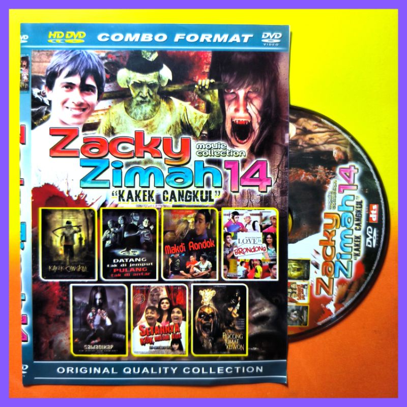 Jual Kaset Film Horor Komedi Indonesia Koleksi Kumpulan Zacky Zimah Seleksi Pilihan Terpopuler ...