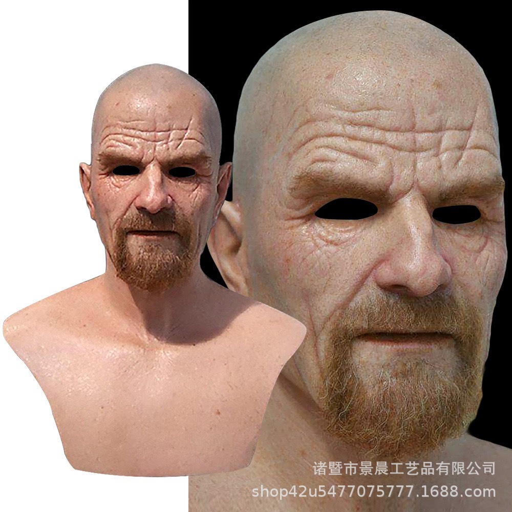 Jual Topeng Cosplay American TV Series Racun Mematikan Master Putih Tua ...