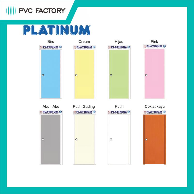 Jual PINTU PVC / PINTU PLATINUM STANDAR | Shopee Indonesia