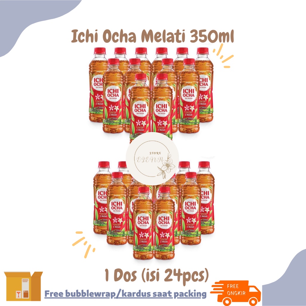 Jual ICHI OCHA TEH MELATI 350ML 1 DOS/ 1 KARTON | Shopee Indonesia