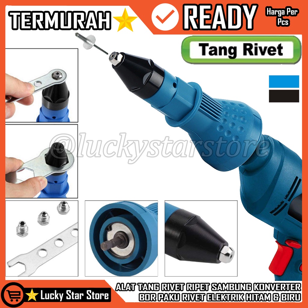 Jual ALAT RIVET TANG RIVET RIPET SAMBUNG KONVERTER BOR RIVET GUN ...