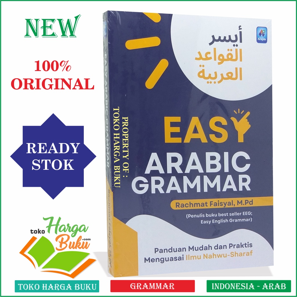 Jual EASY ARABIC GRAMMAR Panduan Mudah dan Praktis Menguasai Ilmu Nahwu ...