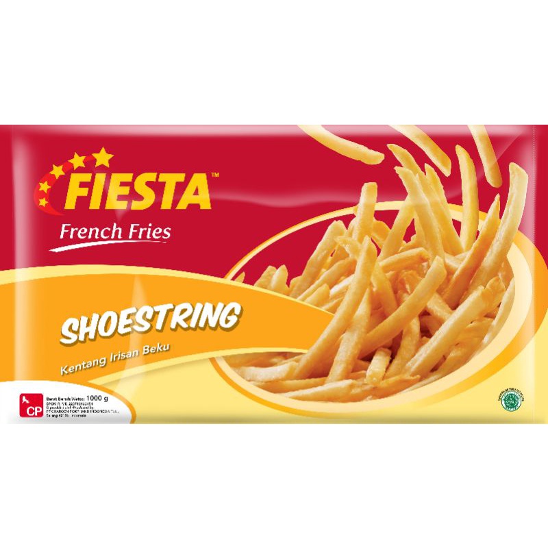 Jual Fiesta French Fries Shoestring 500 gram - Frozen Food | Shopee ...