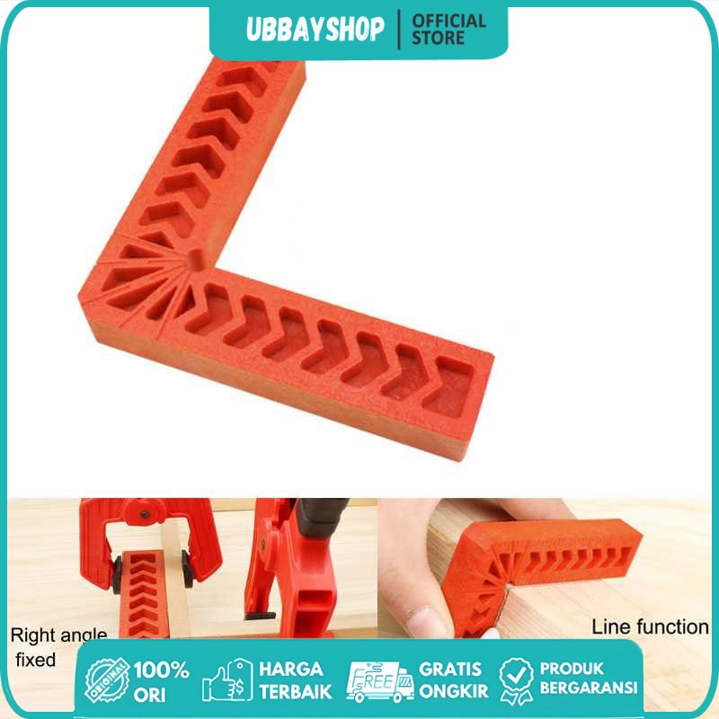 Jual Clamp Penjepit Sudut Kayu Angle 90Derajat 6Inch JDH99 | Shopee ...