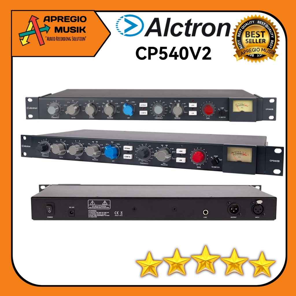 Jual Alctron CP540V2 professional Microphone Compressor and Limiter ...