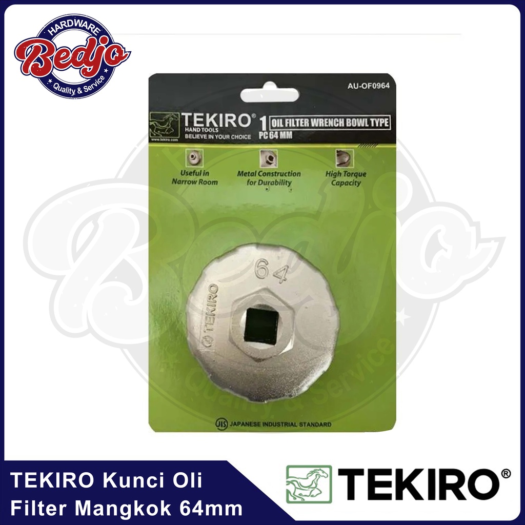 Jual Tekiro Kunci Oli Filter Mangkok 64mm | Shopee Indonesia