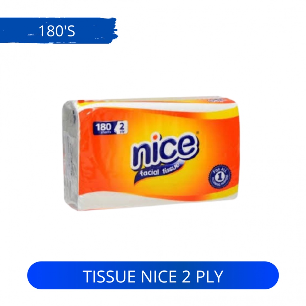 Jual Tissue Nice 180 Sheet 2 Ply / Tisu Nice | Shopee Indonesia