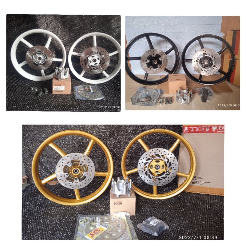 Jual Velg Model RCB/Vrossi sanca R15V3/V4/MT/CB/CBR/klx/CRF | Shopee ...