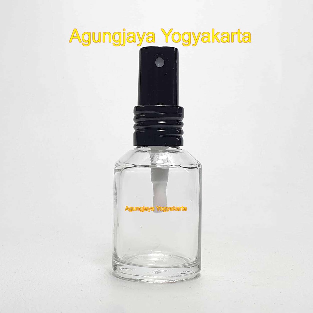 Jual Botol Kaca 30 ml Clear Original GD Spray Alumunium Spiral / Botol ...