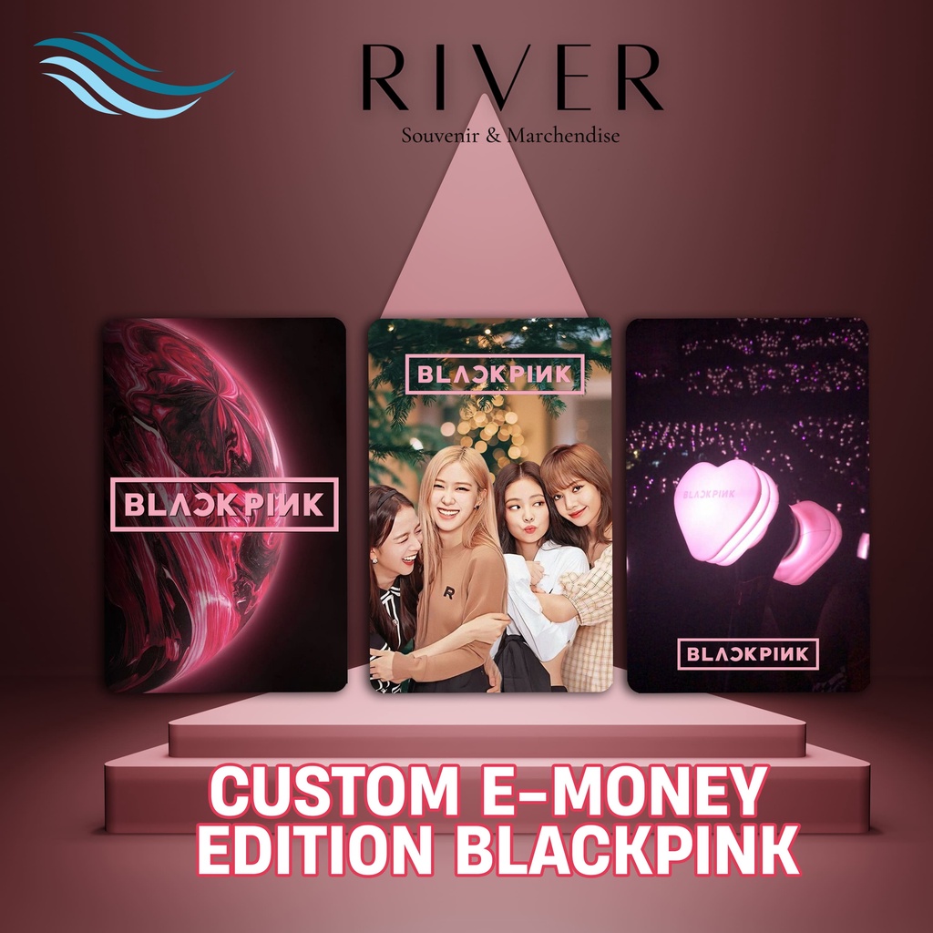 Jual emoney custom edisi Blackpink print uv / custom emoney Blackpink ...