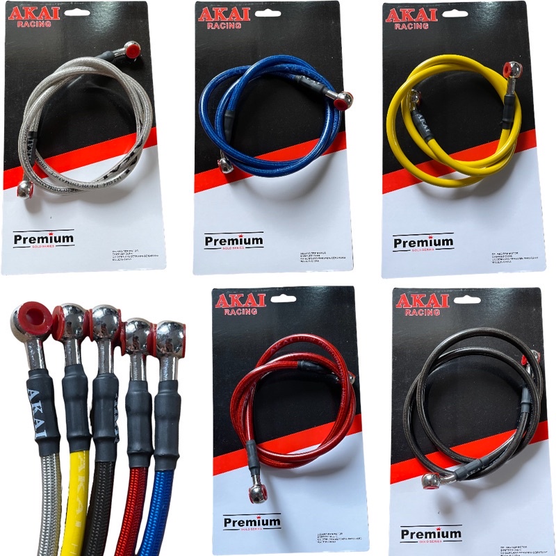 Jual Selang Rem Variasi Selang Model TDR Akai Racing Premium Original ...