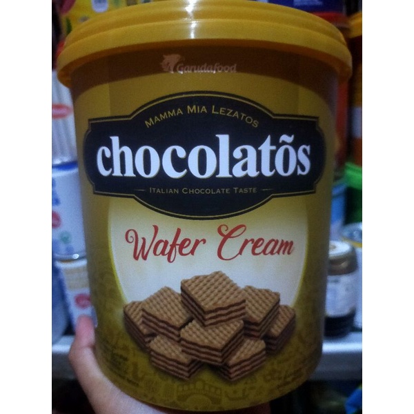 Jual Chocolatos wafer cream cokelat 300g | Shopee Indonesia