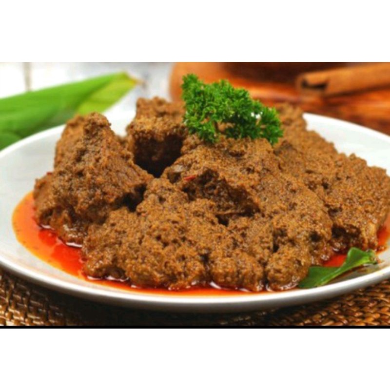 Jual rendang daging sapi mantap 250 gram | Shopee Indonesia
