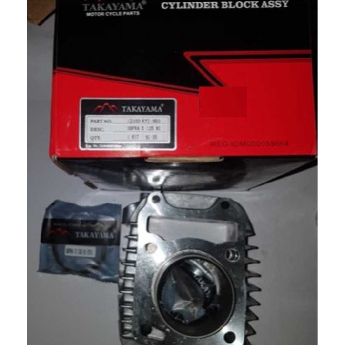 Jual CYLINDER BLOCK Supra-X 125 HI (FI)/Supra-X 125 (FI) 14 [12100-KYZ ...