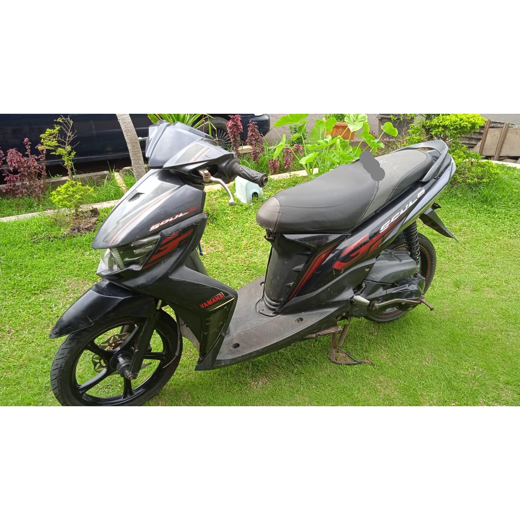 Jual Motor Matic Yamaha Soul GT Hitam Tahun 2014 Plat sd 2024 | Mio ...