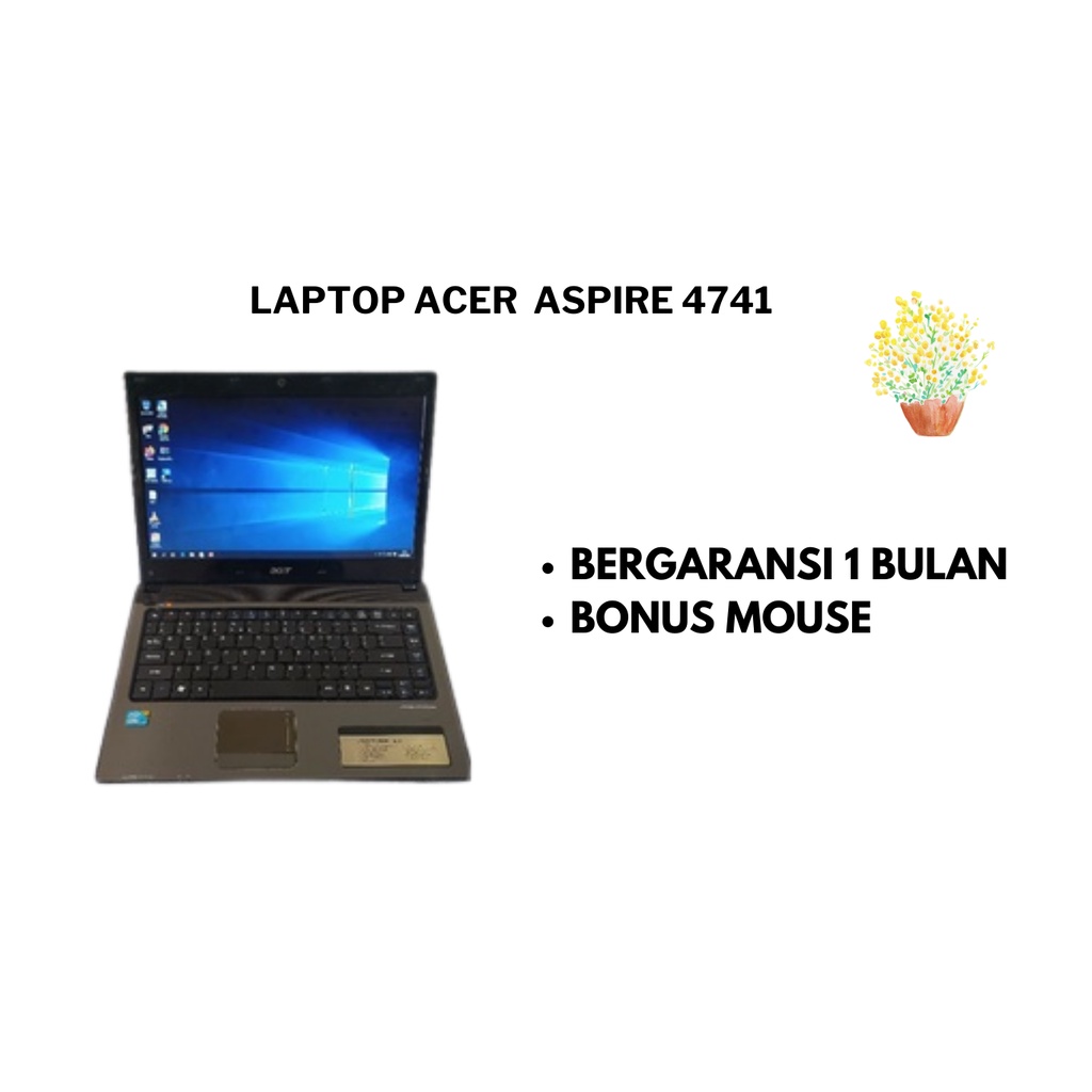 Jual LAPTOP ACER ASPIRE 4741,LAPTOP INTEL CORE I5,LAPTOP GAMING DAN ...