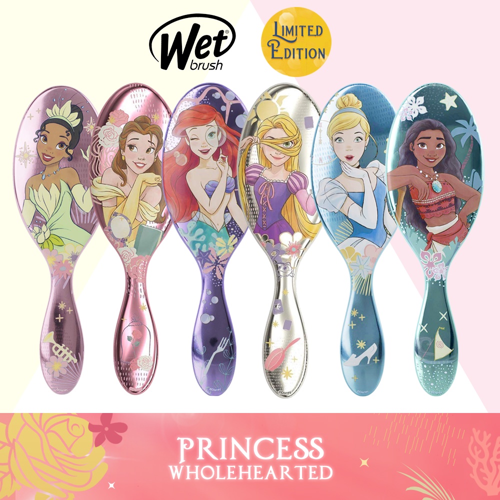 Jual The Wet Brush Disney Princess Wholehearted | Shopee Indonesia