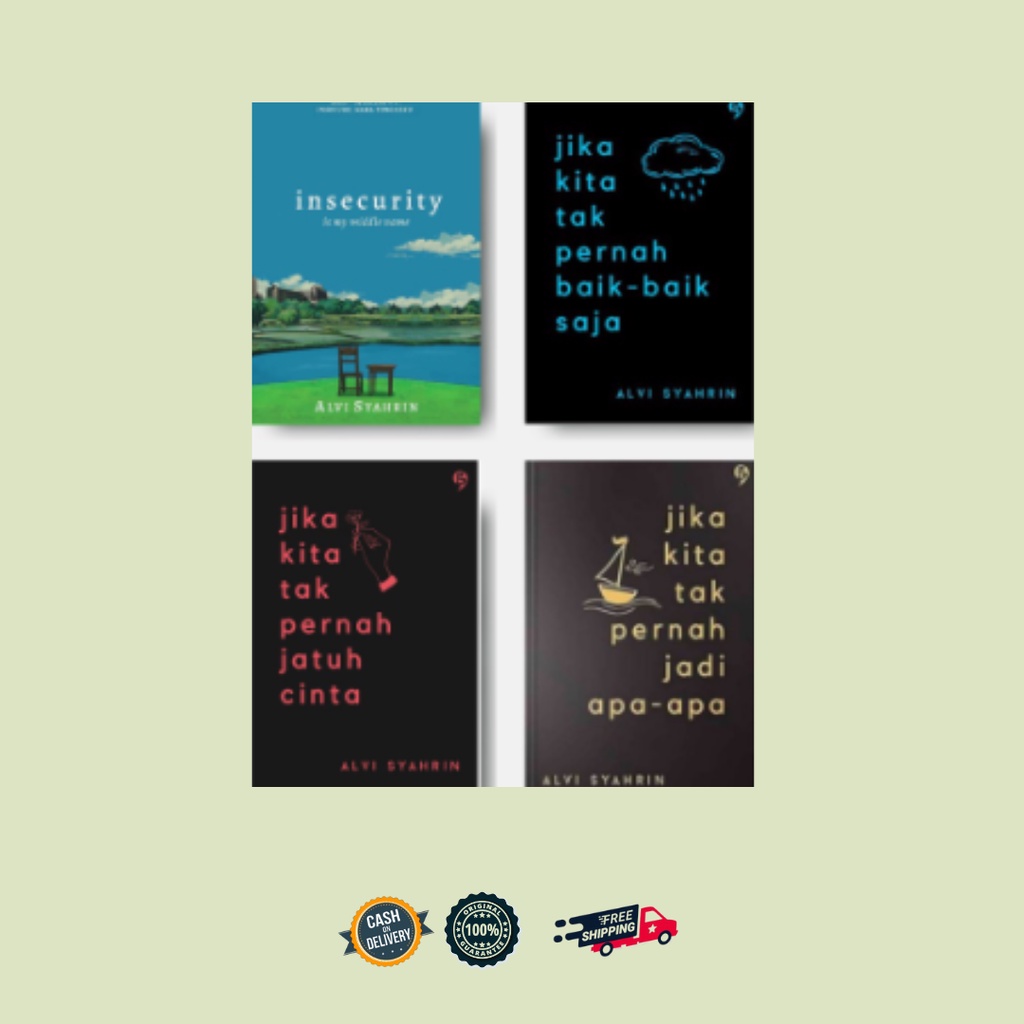 Jual AG - BUKU INSECURITY & SERI JIKA KITA ( Alvi Syahrin ) | Shopee ...