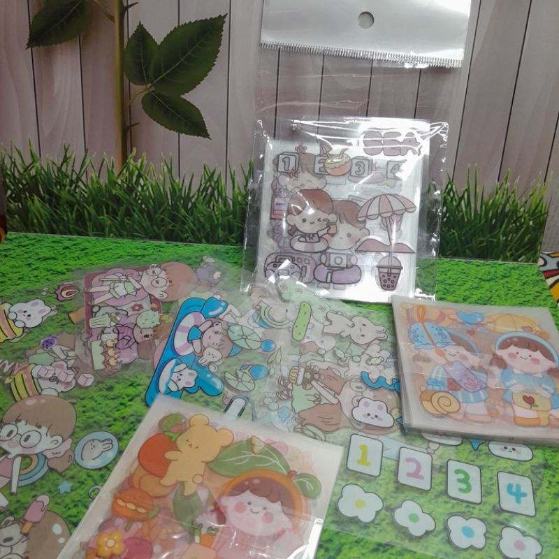 Jual Stiker Viral momo, Anne isi 100 lembar/box karakter lucu ...