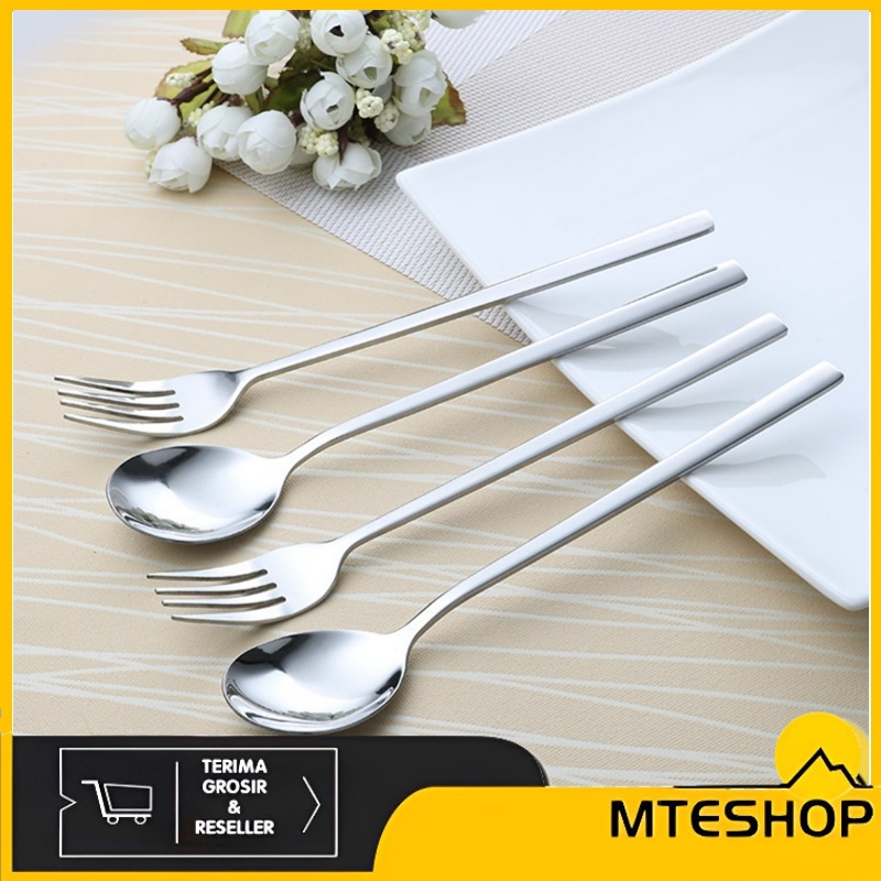 Jual MTE Sendok Garpu Korea / Alat Makan Sujeo Korean Spoon Fork Set ...