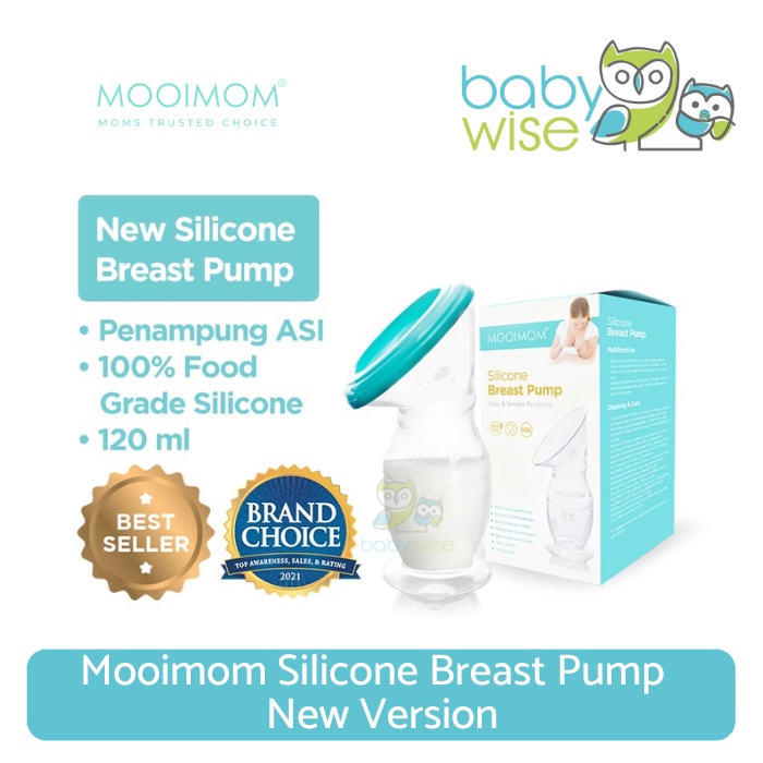 Jual Mooimom Silicone Breast Pump - Penampung ASI | Pompa ASI Manual ...