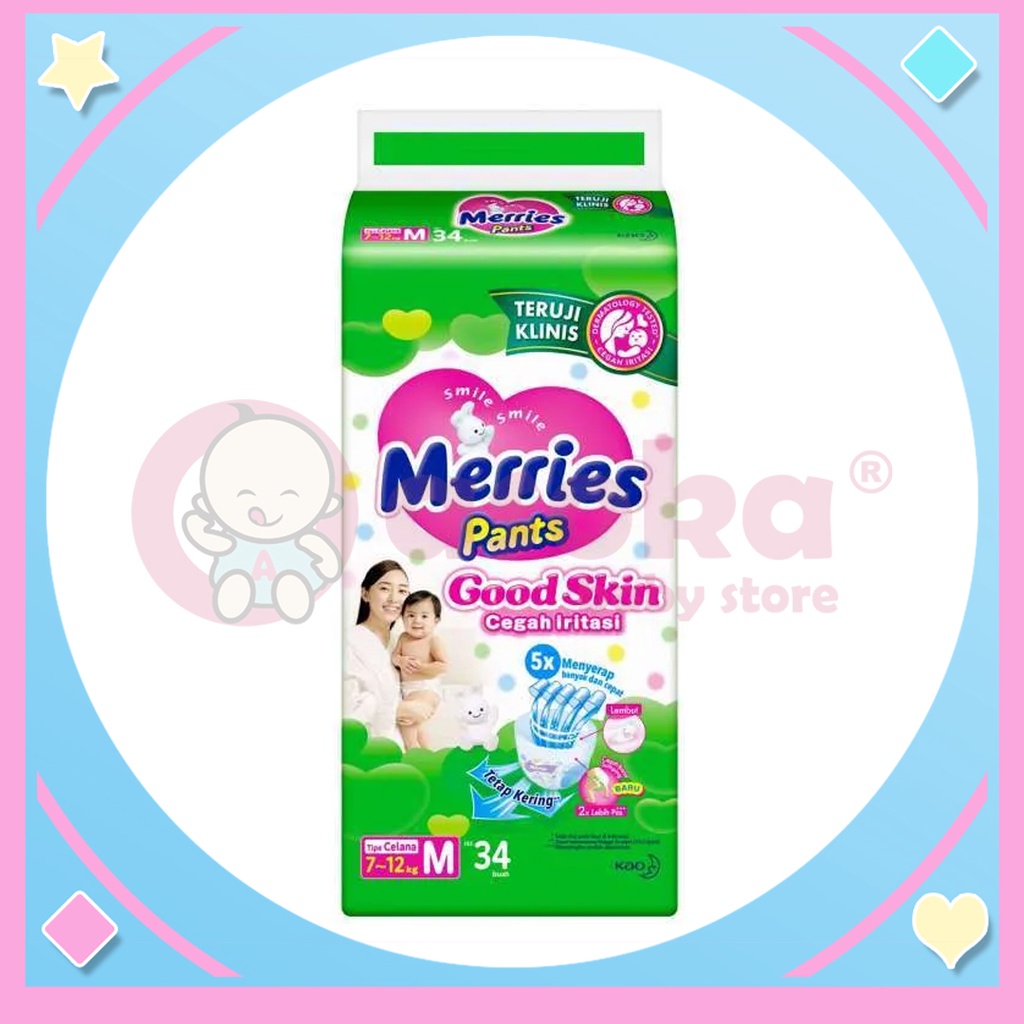 Jual Merries Pants Good Skin M32 M34 M48 M50 ASOKA | Shopee Indonesia