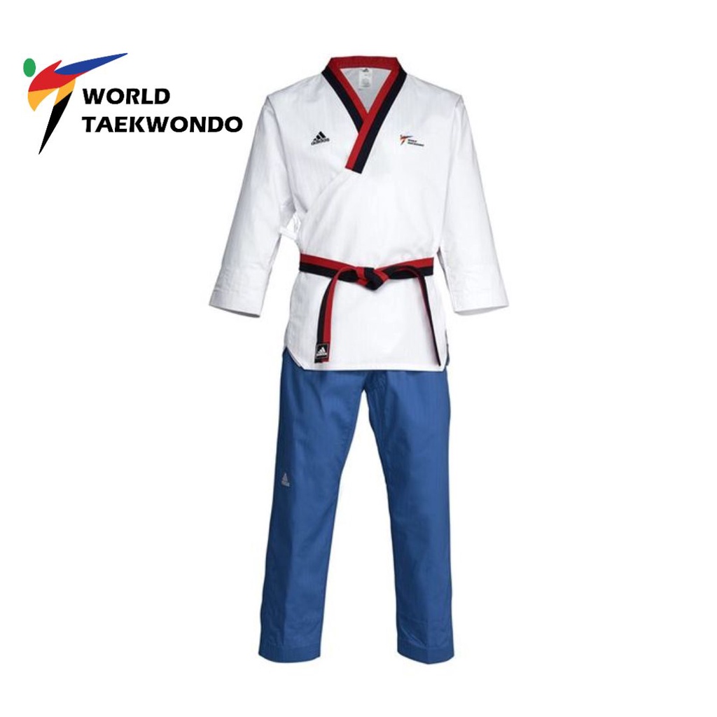 Jual ADIDAS Poomsae POOM Male TKD UNIFORM (Seragam Taekwondo - PUTRA) - WT Approved | Shopee ...