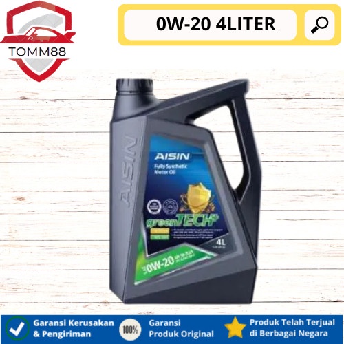 Jual Oli Aisin Transmisi Matic SN/CF 0W-20 Fullsynth 4 Liter ...