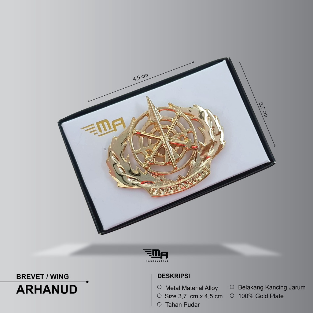 Jual WING ARHANUD PDH BRIVET BREVET PIN ARHANUD | Shopee Indonesia