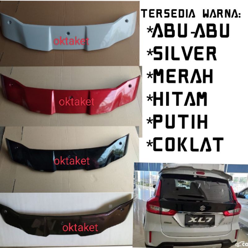 Jual spoiler belakang Suzuki XL7 2020 2022 2023 WARNA BODY | Shopee ...