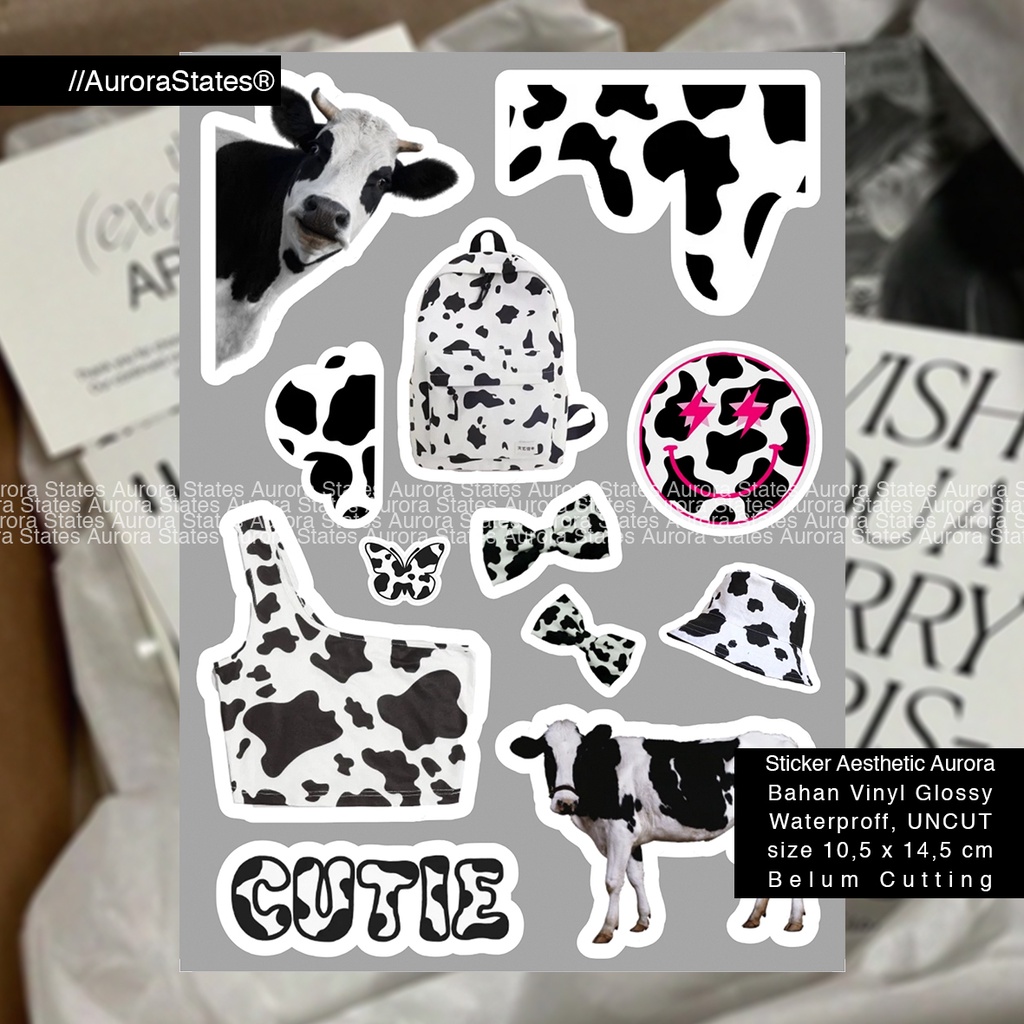 Jual Sticker Vintage Vogue Stiker Vintage Case Hp Sticker jurnal book ...