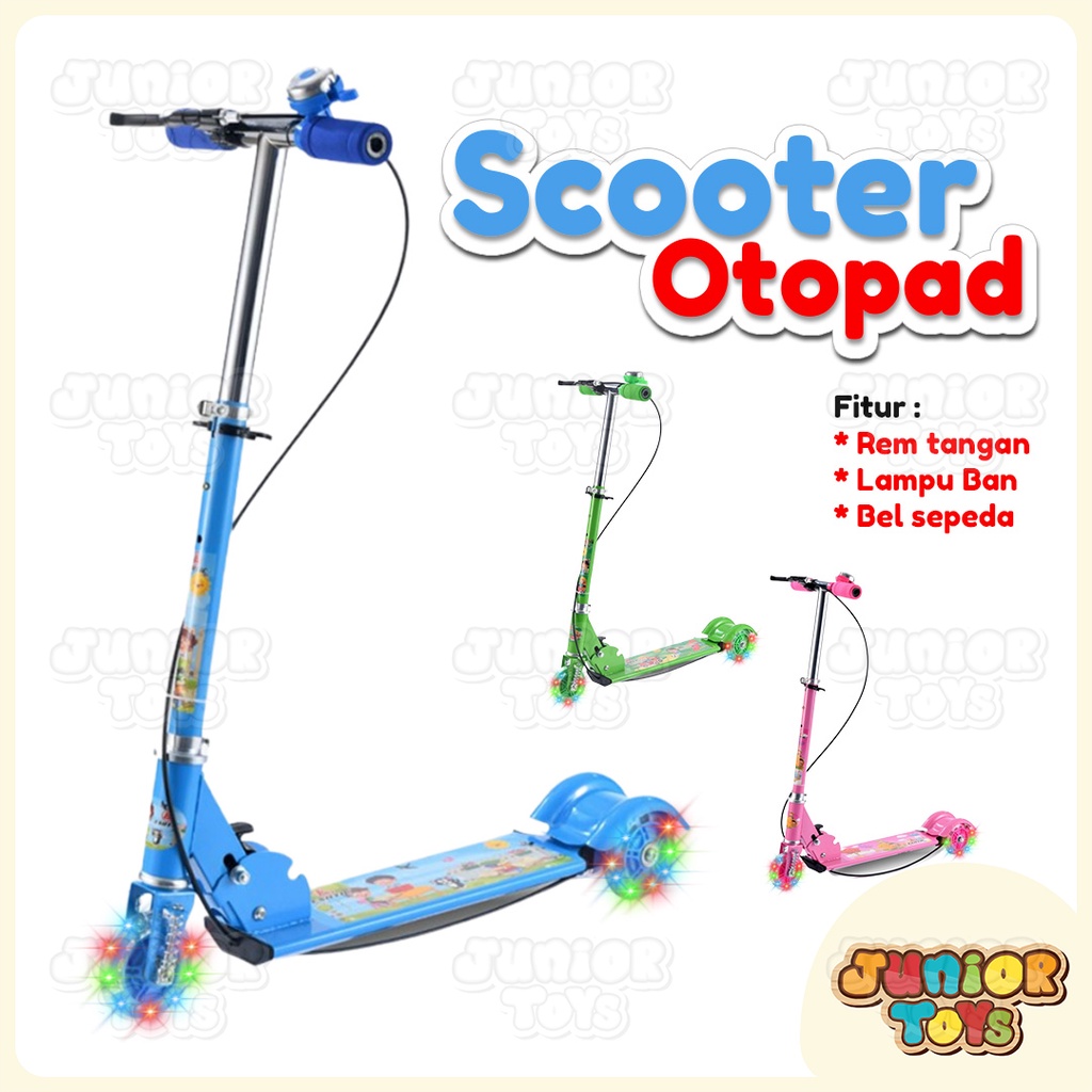 Jual Scooter Skuter Otoped Anak Mainan Anak Outdoor Skuter Anak Rem Non ...