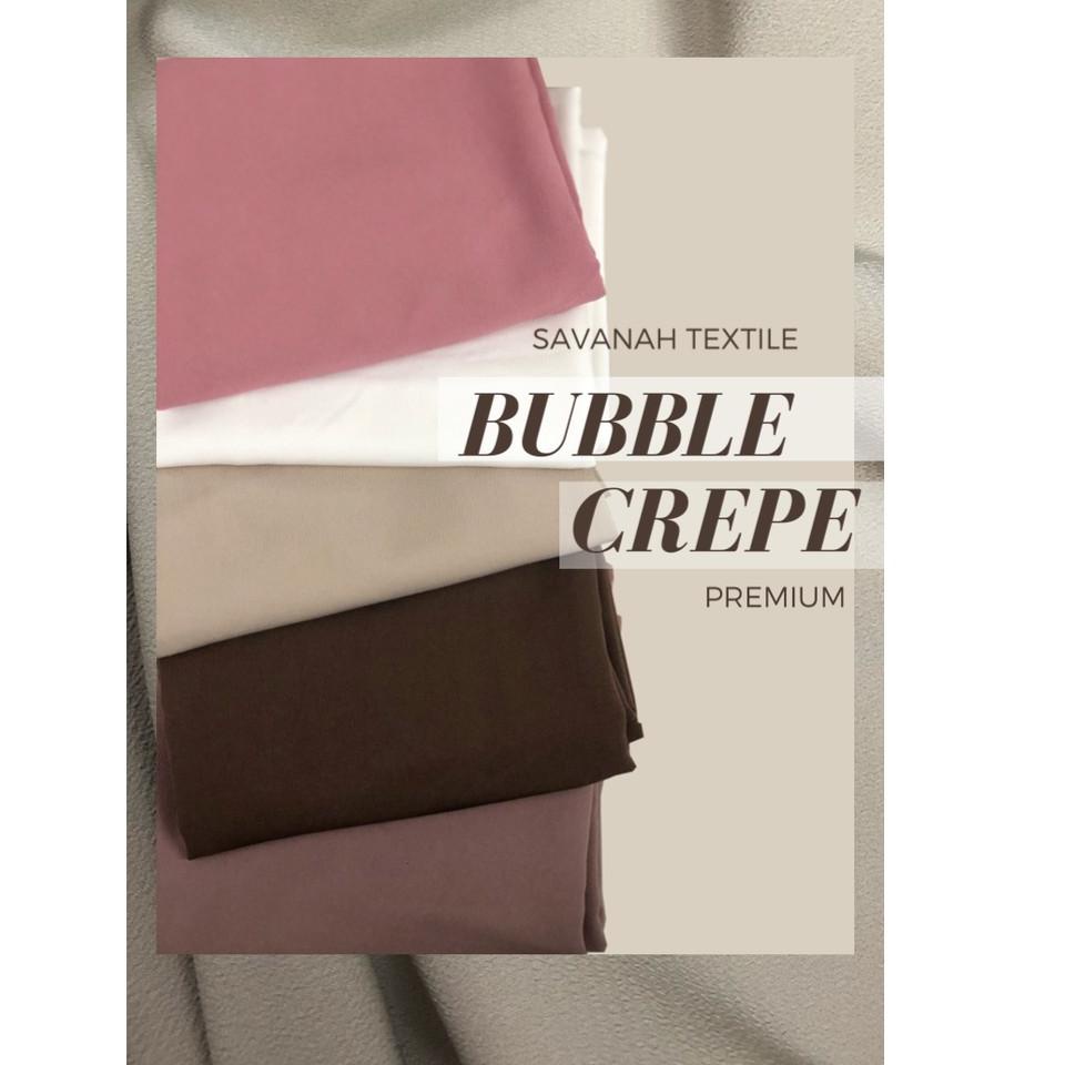 Jual 1 meter Kain Mini Bubble Crepe PREMIUM/ MINI Bubble Pop Crepe ...