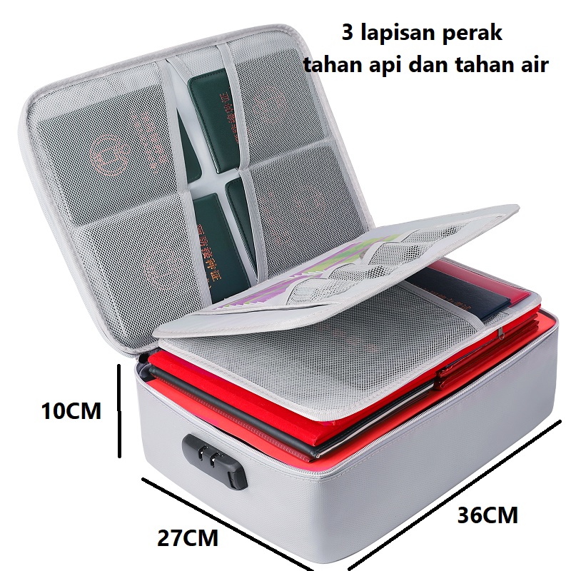 Jual tas penyimpan dokumen tas dokumen F4 tas file dokumen besar tas ...