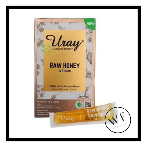 Jual Uray Natural Honey Sachet / Raw Honey in Sticks / Madu sachet ...