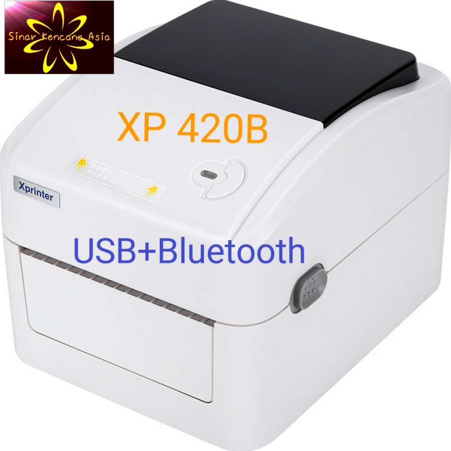Jual Printer Barcode Thermal Xprinter XP 420B USB+Bluetooth | Shopee Indonesia