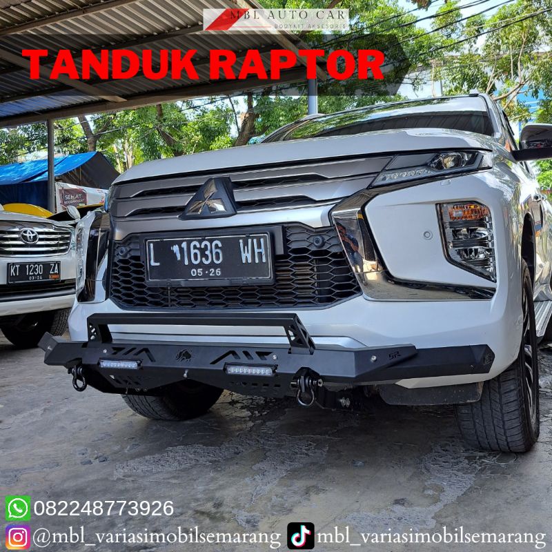 Jual tanduk raptor all new pajero sport | Shopee Indonesia