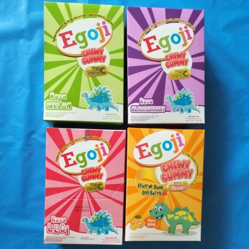 Jual Egoji Chewy Gummy box-mutivitamin anak | Shopee Indonesia