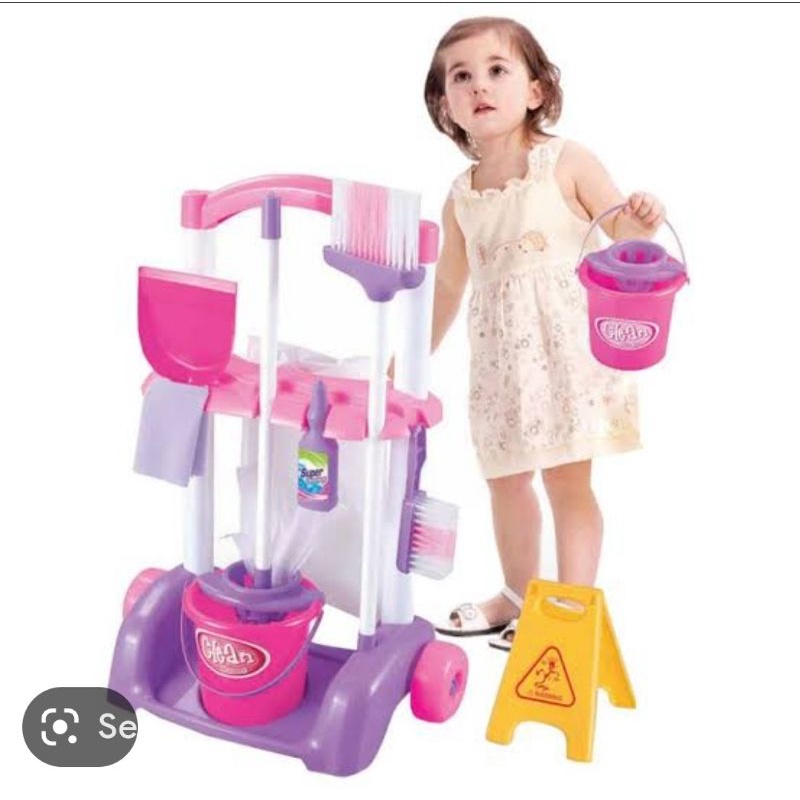 Jual MURAH! MAINAN SAPU | CLEANING SERVICE | LITTLE HELPER | MAINAN PEL ...