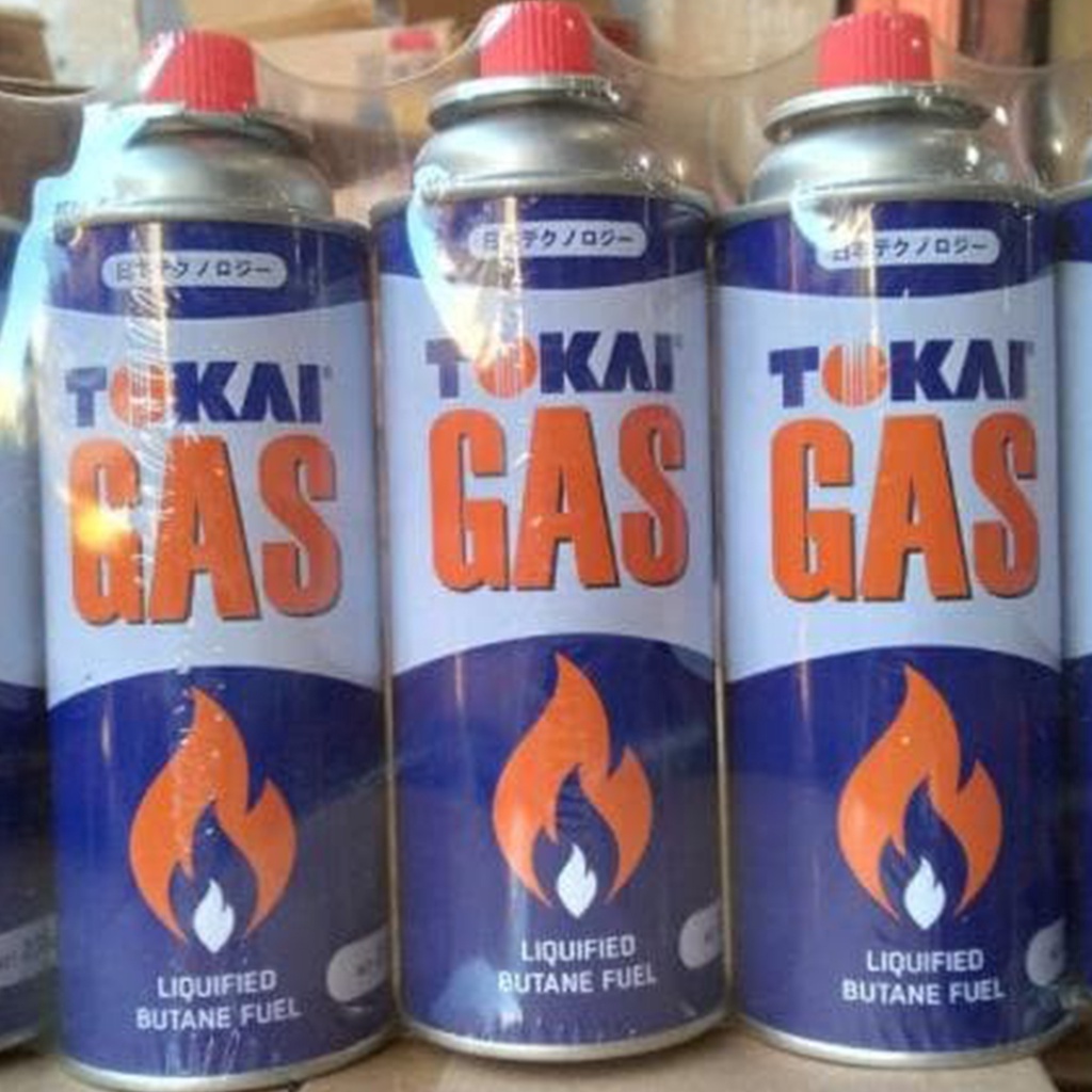 Jual Gas Kaleng Portable / Tabung Gas MIni Tokai 235gr | Shopee Indonesia