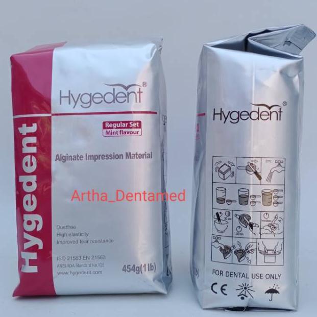 Jual Stok terbaru ALGINATE HYGEDENT NORMAL SETTING | Shopee Indonesia