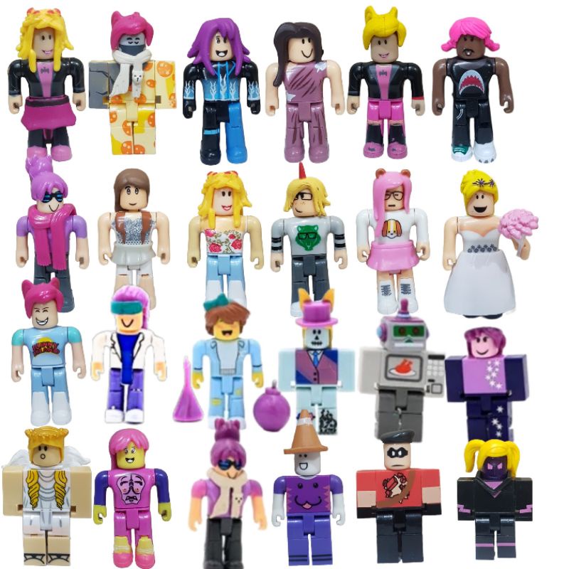 Jual Mainan figure Karakter Roblox Action Figure Gaming Topper Kue ...