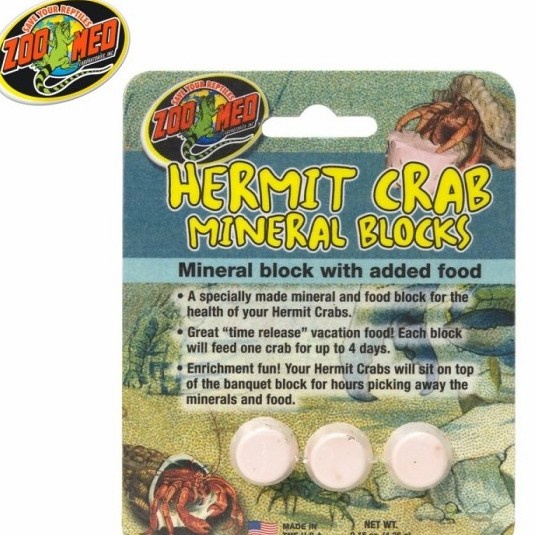 Jual Zoomed Hermit Crab Mineral Blocks zoomed mineral block hermit crab ...