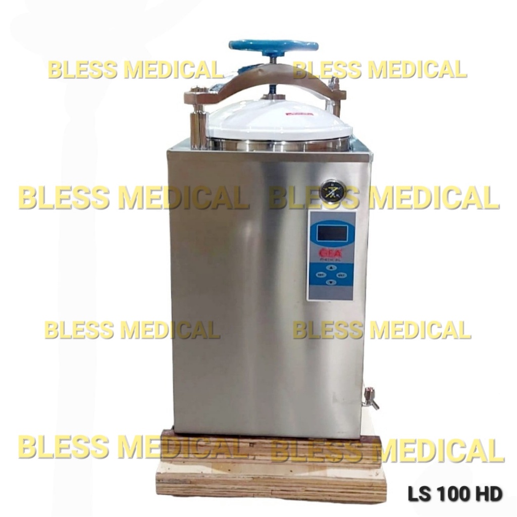 Jual Autoclave 100 lt Liter GEA LS 100 HD LS-100HD LCD Display | Shopee ...