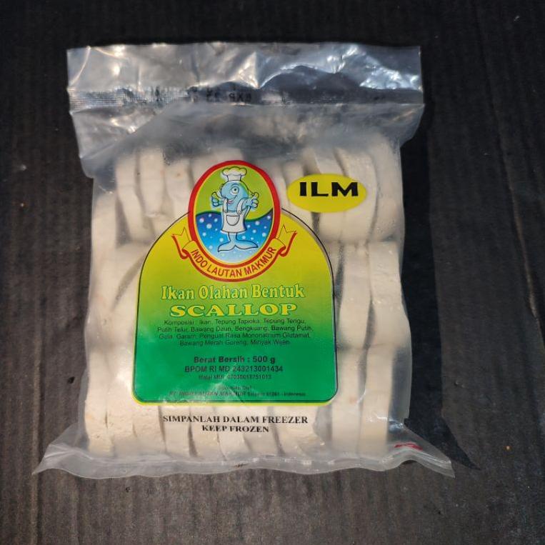 Jual J40 Scallop produk ILM netto 500 gram Olahan Ikan Tempura frozen ...