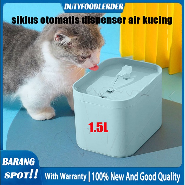 Jual Dispenser Tempat Minum Kucing Pet Water Dispenser Fountain 2.4 ...
